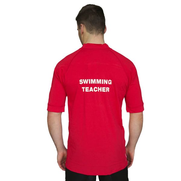 Unisex Swimming Teacher Rash Vest - Short Sleeve – YMCA Gear
