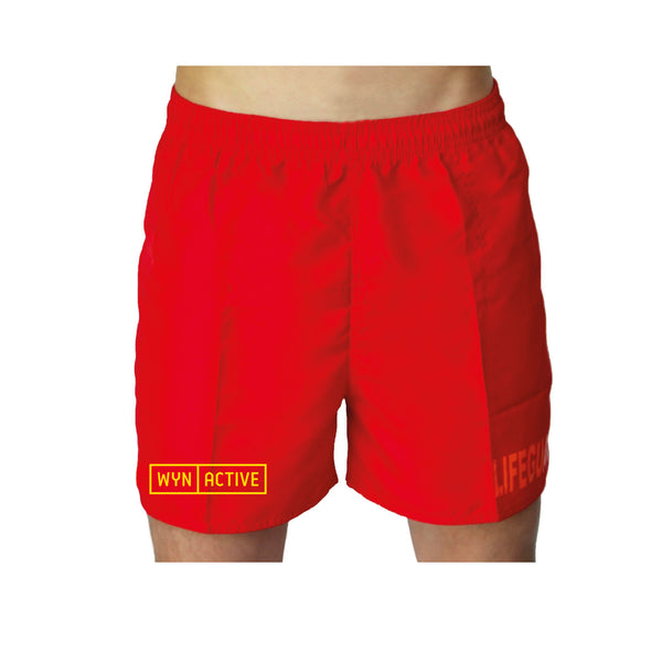 Wyn Active Lifeguard Short - Red – YMCA Gear