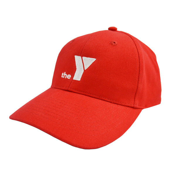 Y Heavy Brushed Cotton Cap - Red – YMCA Gear